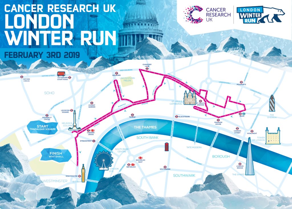 Cancer Research UK London Winter Run 10k