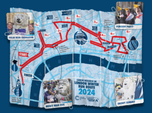 Route map - Winter Run